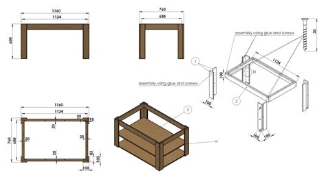 Diy Lego Table Design Plan 1 Table Top Bricks