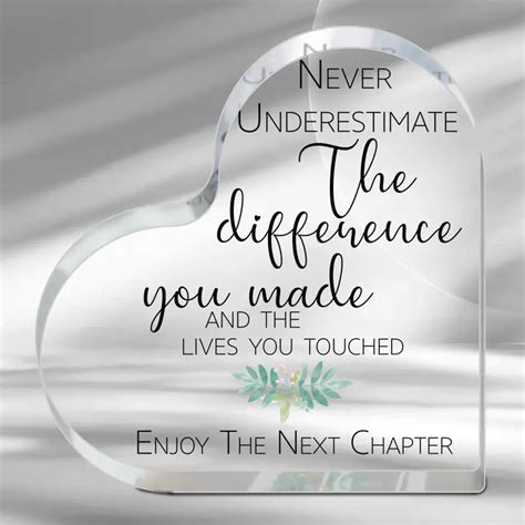 לוח אקריליק מעורר השראה אל תתעלם מההבדל שעשית מתנה מושלמת Temu