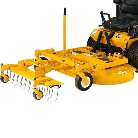 Mounted Dethatcher A10 Walker Manufacturing Rapp Da Sidan With