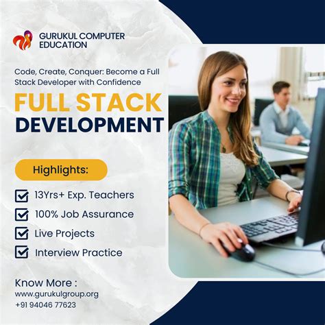 Master Full Stack Development At Gurukul Computer Education Nashik Gurukul Computer Education