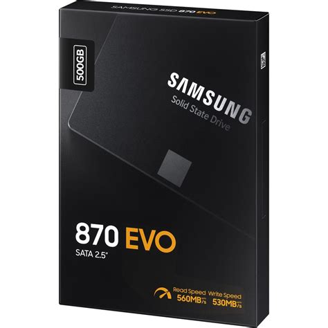870 EVO MZ-77E500BW, SSD, 500GB, SATA/600 | Ascent NZ