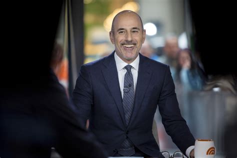 Matt Lauer Host Anchor Personality