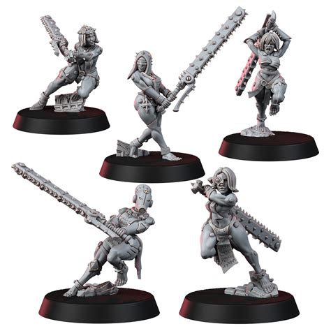 Sisters Of Battle Chaos Sisters Of Excess Assault 5u Wargame