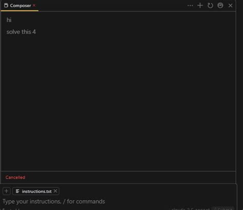 Not Able To Use The Composer Discussions Cursor Community Forum