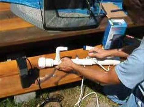 Aquarium Uv Sterilizer Installation Demonstration Youtube
