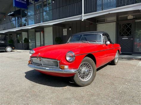 1971 Mgb Red Classic Mg Mgb 1971 For Sale