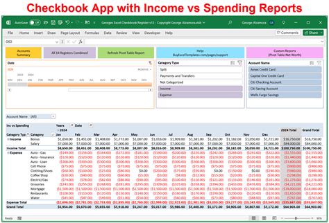 best checkbook app spreadsheet save money and time great reviews