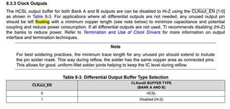Lmk00334 Q1 Regarding No Using Input And Output Ports Clock And Timing Forum Clock And Timing
