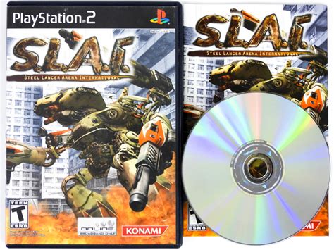 Slai Steel Lancer Arena International Playstation 2 Ps2 Retro Mtl