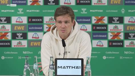 Trainer Ole Werner Droht Beim Spiel Von Werder Bremen Gegen Leverkusen Auszufallen Fußball