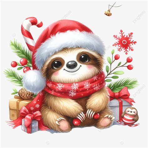Christmas Sloth Vector Design Images Christmas Sloth Vector Design