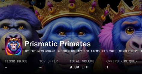 Prismatic Primates Collection Opensea