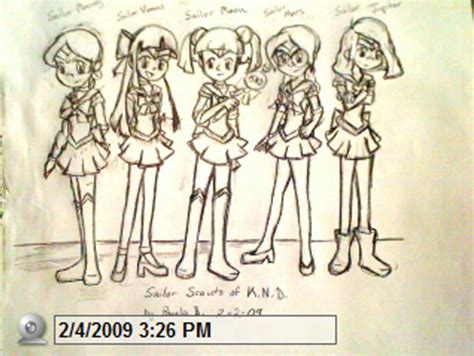 The Sailor Scouts Of Knd By Pandamunk On Deviantart
