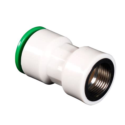 Ppr免热熔直插式快速接头内丝直接弯头三通 4分6分1寸带水安装虎窝淘