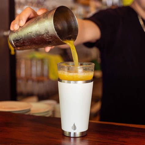 Recess Pint Glasses Elemental Bottles