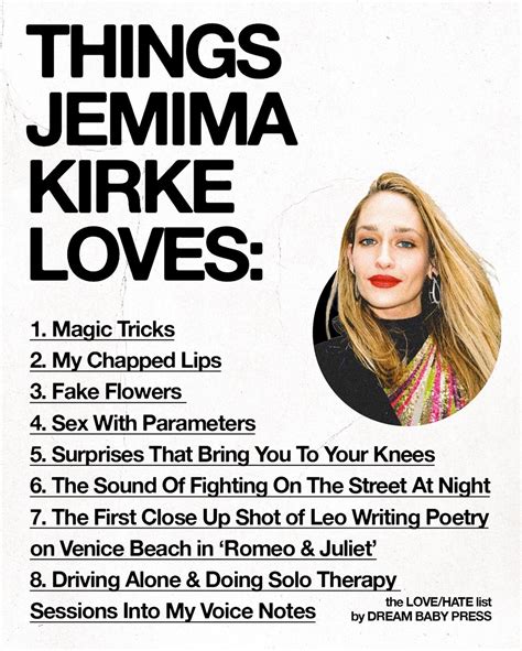 Jemima Kirke Let Me Explain “sex With Parameters…” Having A