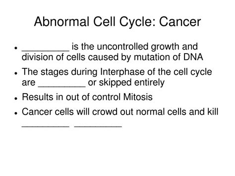 Ppt Cell Cycle Powerpoint Presentation Free Download Id6826510