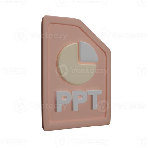 D Rendering Persentations PPT PNG