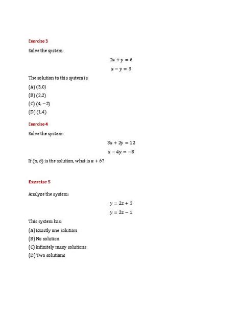 Solving Systems Of Equations Graphically Sat Prep By Dimitris