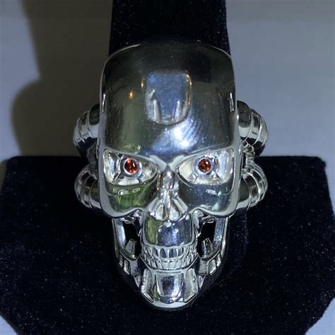 Terminator Skull Etsy
