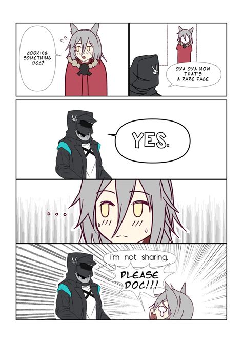 Doctor And Projekt Red Arknights Drawn By Teasmacker Danbooru