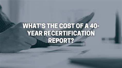 Cost Of A 40 Year Recertification Report Florida Engineering Llc