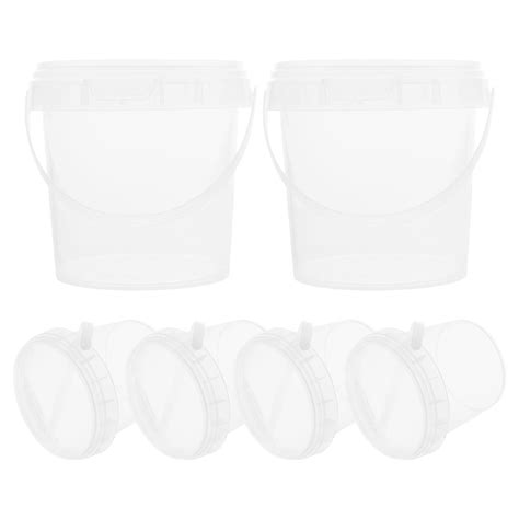 Getajghsd Sealable Beverage Storage Bucket 6pcs 1250x1250x1200in