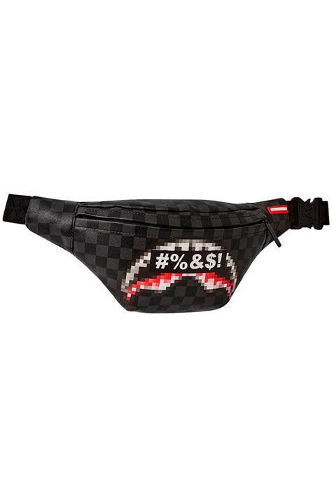 Sprayground Censored Shark Crossbody Bag Mainland Skate And Surf