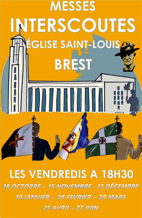 Messe Inter Scoute Le 18 Octobre Le Diocèse De Quimper Et Léon