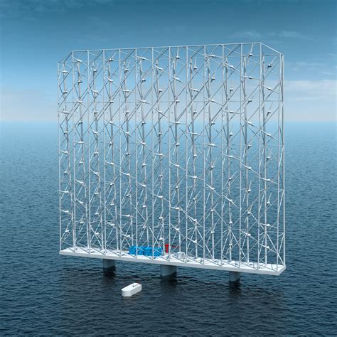 Wind Catching Systems Designs Giant Floating Wind Farm With 117 Turbines