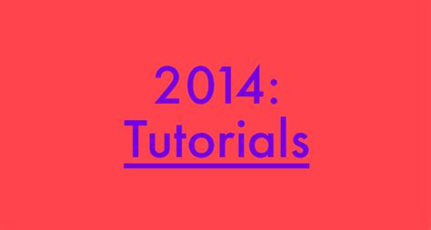 Our Favorite Tutorials Of 2014 Ableton