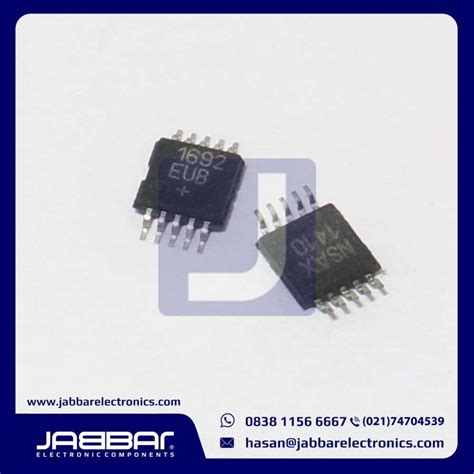 1692eub Max1692eub Msop10 Jabbar Electronics