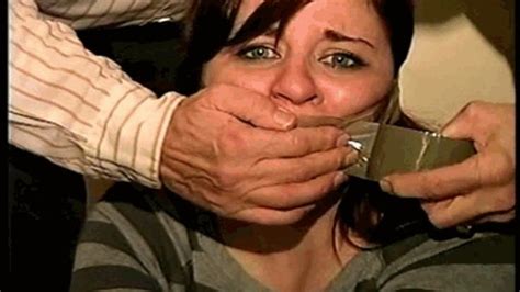 23 Yr Old Real Estate Broker Gets Mouth Stuffed With Sponge Wrap Tape