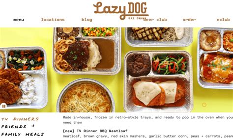 Lazy Dog Restaurant And Bar Menu Prices Specials 2024