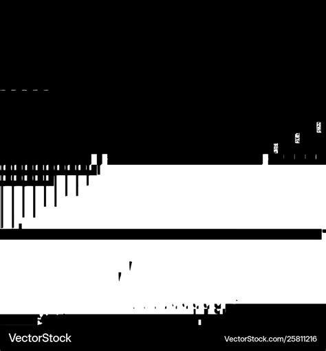 Grunge Glitched Texture Royalty Free Vector Image