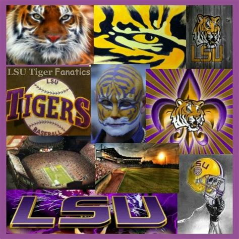 ♥ Lsu Lsu Tigers Lsu Tigers Colors Purple And Gold Louisiana