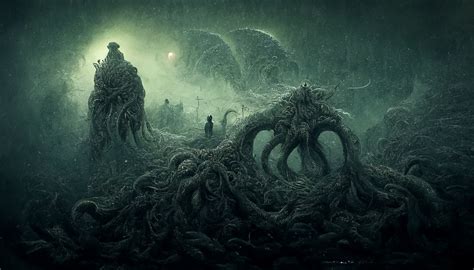 Ai绘制：克苏鲁的呼唤 By Umurtezer新浪新闻