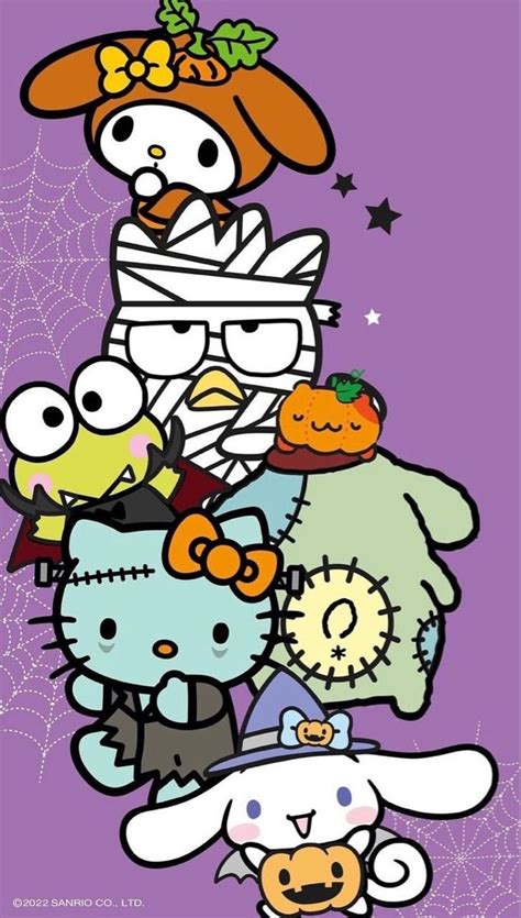 Pin By Corn On Sanrio Hello Kitty Halloween Wallpaper Hello Kitty Iphone Wallpaper Hello
