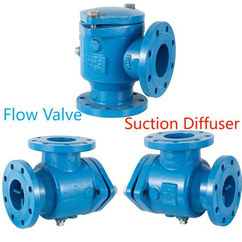 Ductile Iron Flange End Pump Suction Diffuser Suction Diffusers And