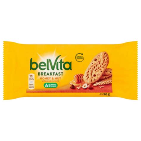 Belvita Honey And Nut Biscuits With Chocolate Chips 20 X 50g Planet