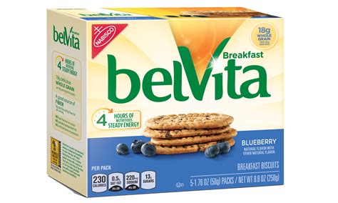 Belvita Blueberry Crunchy Breakfast Biscuits 8 8 Oz