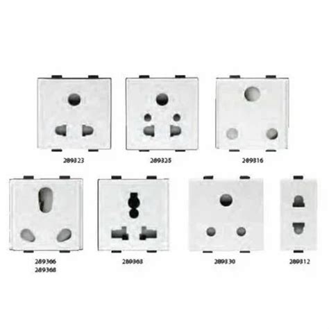 Roma Type Modular 6amp Socket 5 Pin At ₹ 169piece In Ahmedabad Id
