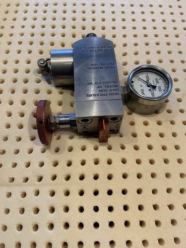 Echometer High Pressure Gas Gun 15k Psi Ebay