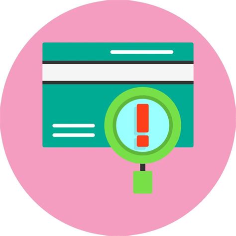 Fraud Detection Flat Circle Style Icon 54681772 Vector Art At Vecteezy