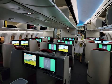 Airline Review Ethiopian Airlines Business Class Boeing 787 9 With