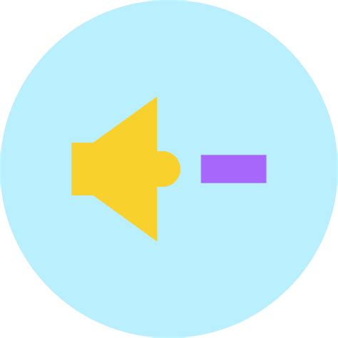 Decrease Volume Generic Color Fill Icon