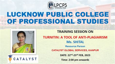 Lpcps Lucknow Public College Of Professional Studies Announcement