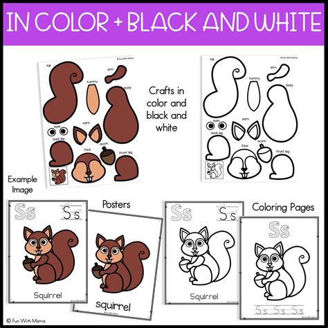 Squirrel Craft Fun With Mama Shop