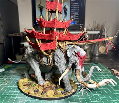 Mumak Done Rmiddleearthminiatures