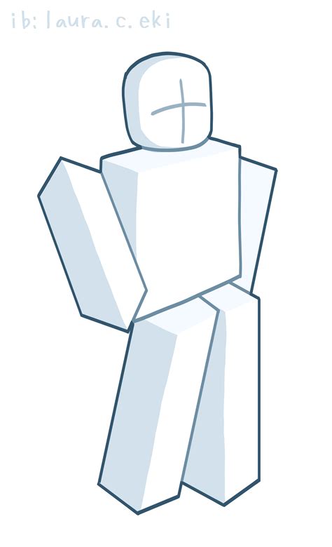 Temukan 850 Ide Roblox Pose Sketch Sketsa Gambar Warna Cat Netral